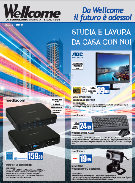 Volantino Wellcome - COMPUTER SHOP GALLARATE SRL